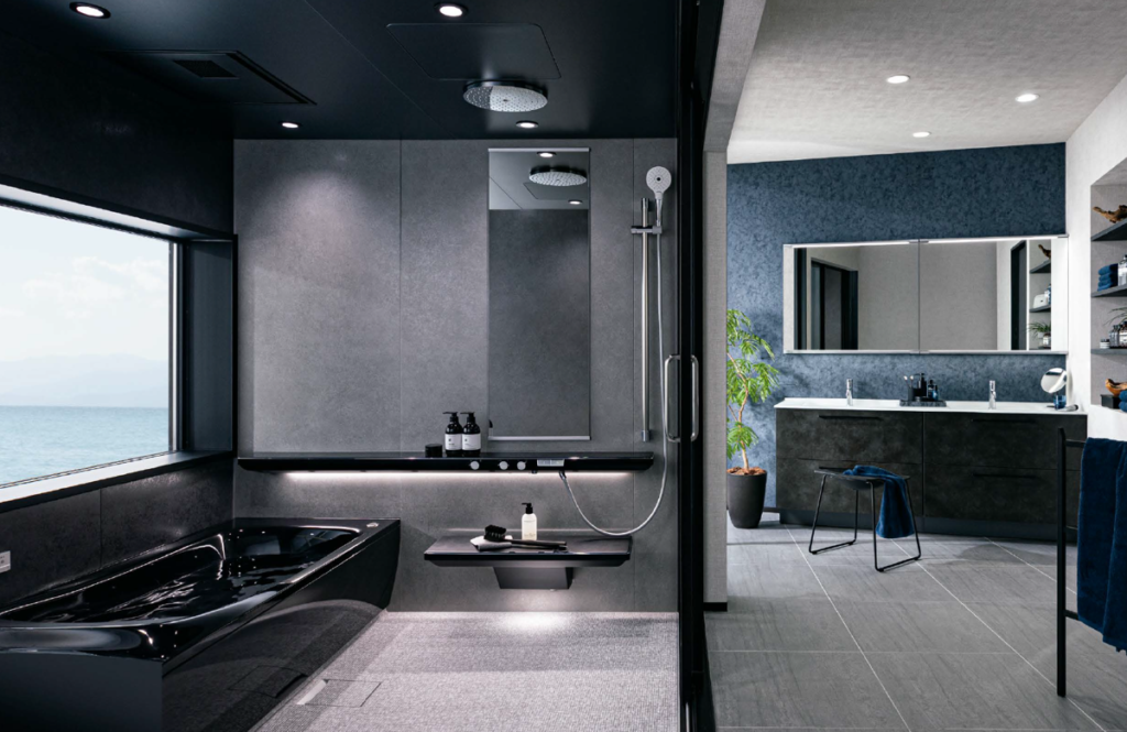 TOTO System Bathroom SYNLA dark Rtype « 蒼円 soen TOTO System Bathroom SYNLA dark Rtype « 蒼円 soen